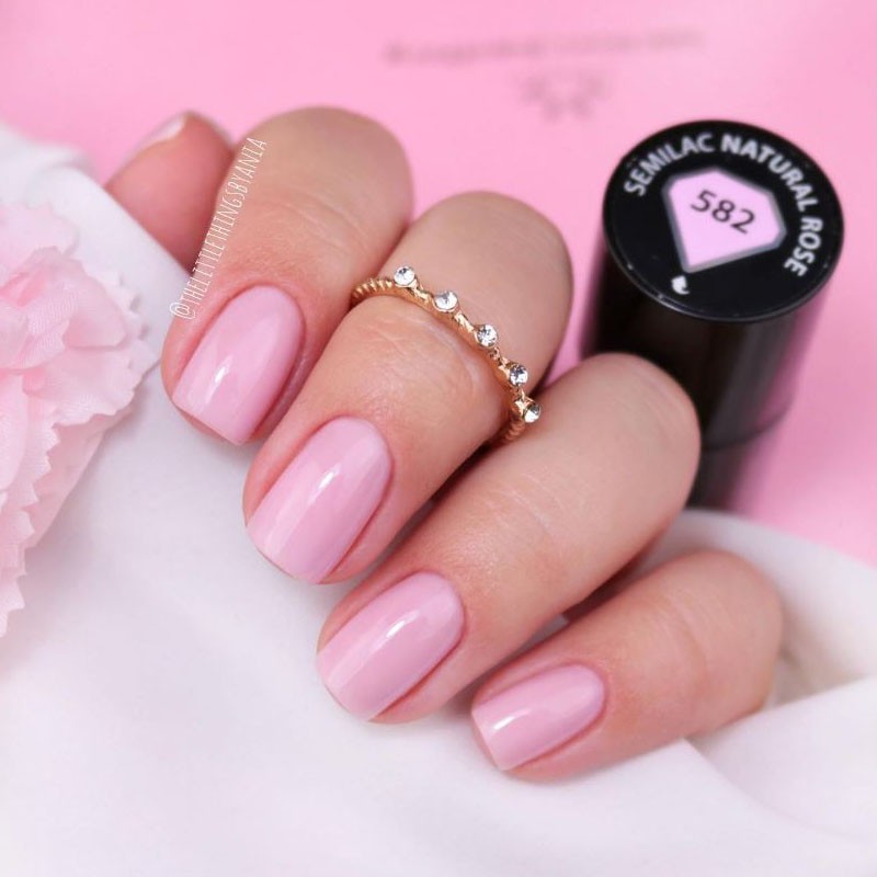 Semilac Lakier Hybrydowy 582 Natural Rose 7ml